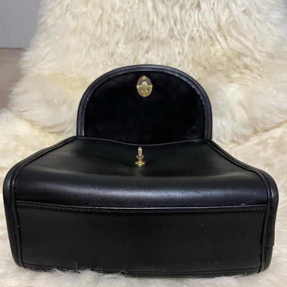 Coach | Bags | Vintage Coach Regina Satchel Crossbody Bag 9983 Black ...